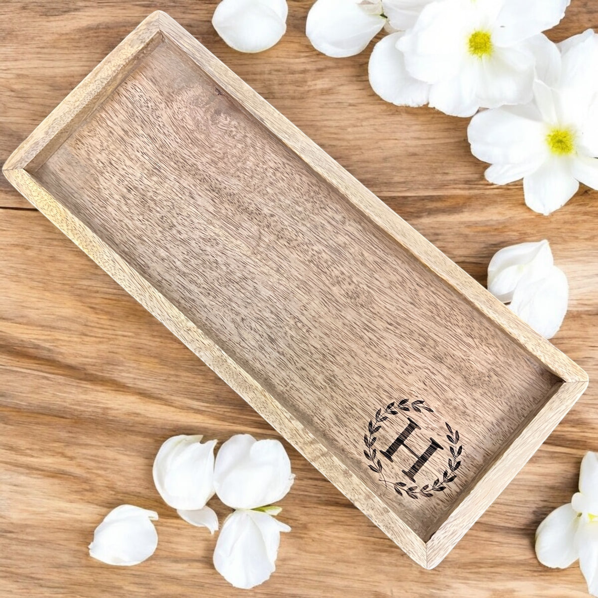 Letter Engraved wood trays - personalized – My Sublimation Superstore