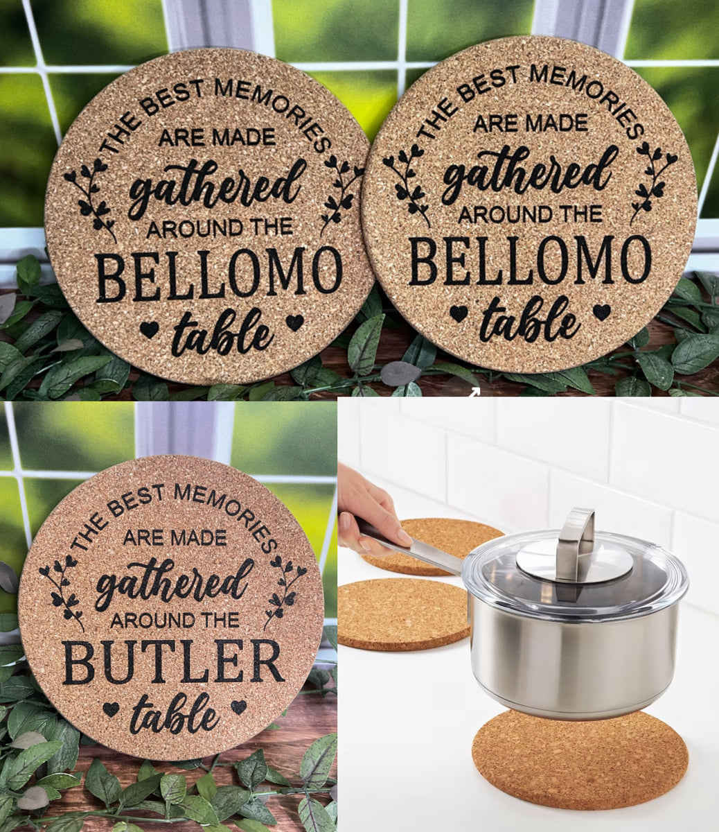 Engraved personalized trivet – My Sublimation Superstore