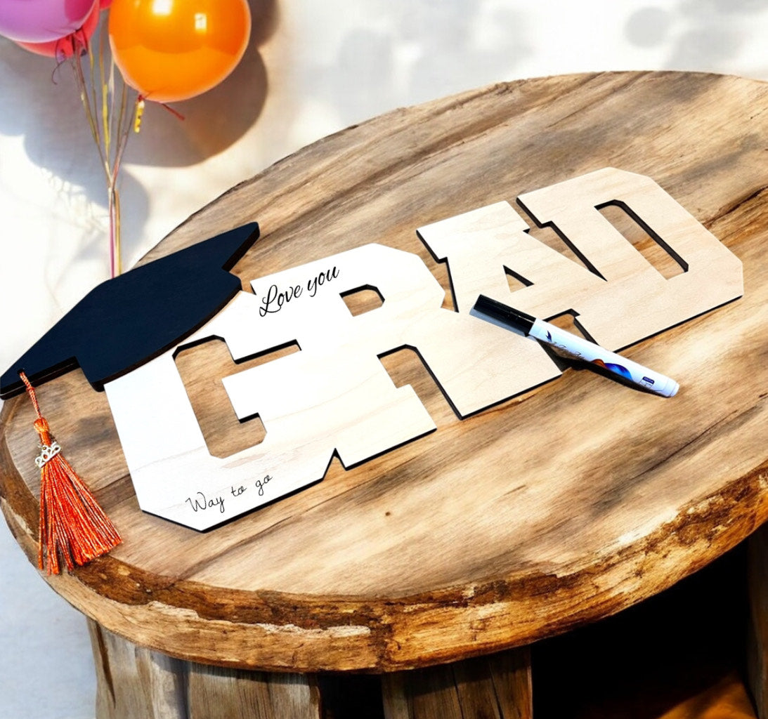 Grad autograph board finished or unfinished Wood DIY Kit – My ...