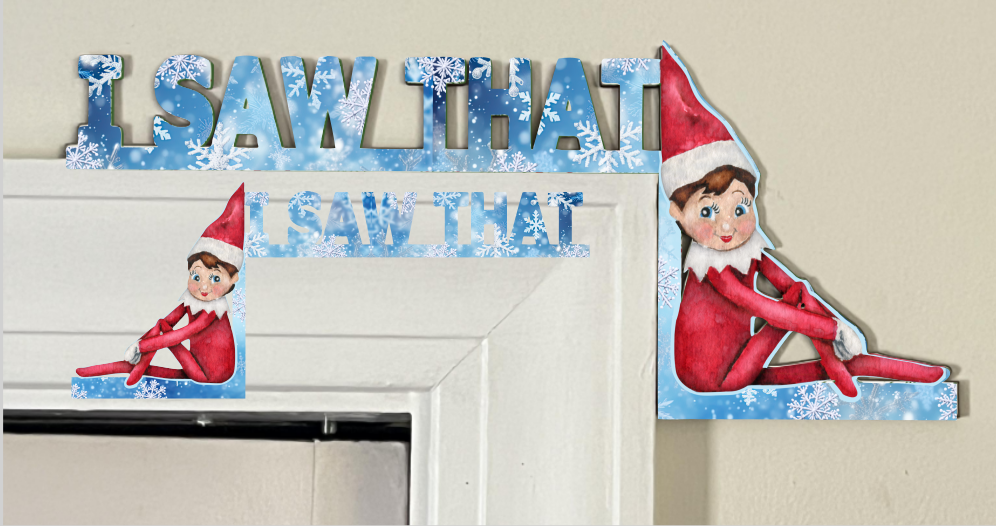 Digital Download - Elf - I saw that corner door sitter bundle left and ...