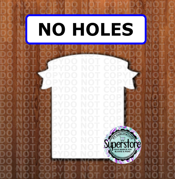 Banner Rectangle -NO holes - Sublimation Blank MDF – My Sublimation ...