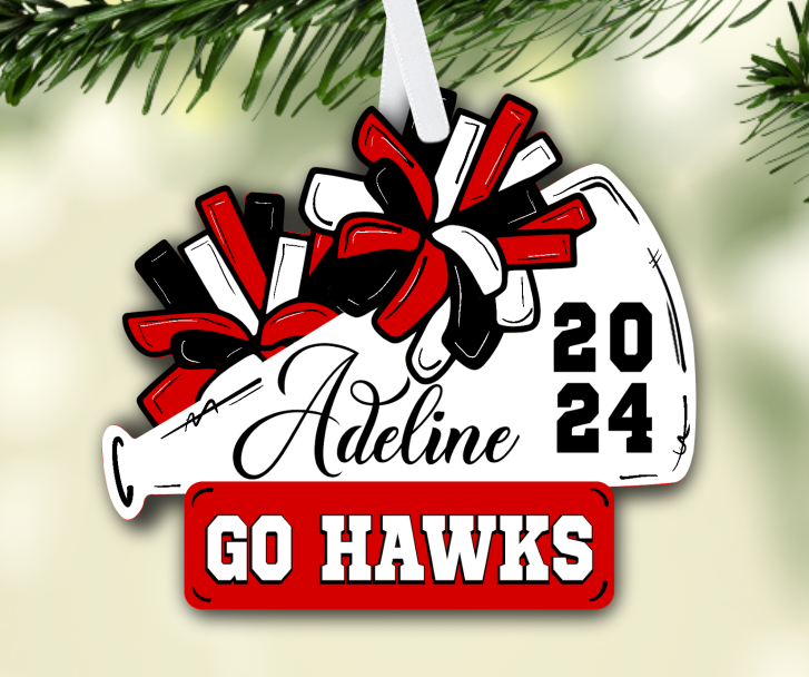 Cheer - With Hole Bundle - ornament bundle price - MDF sublimation bla ...