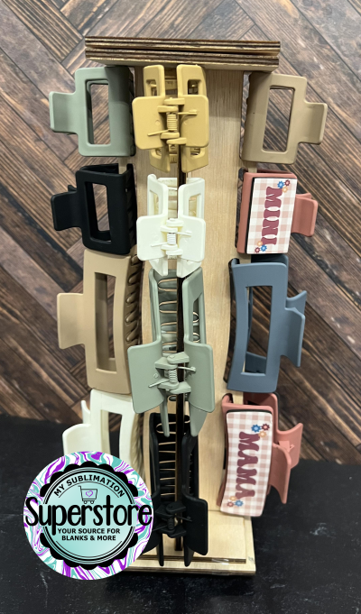 Hair clip holder - Holds 16 clips – My Sublimation Superstore