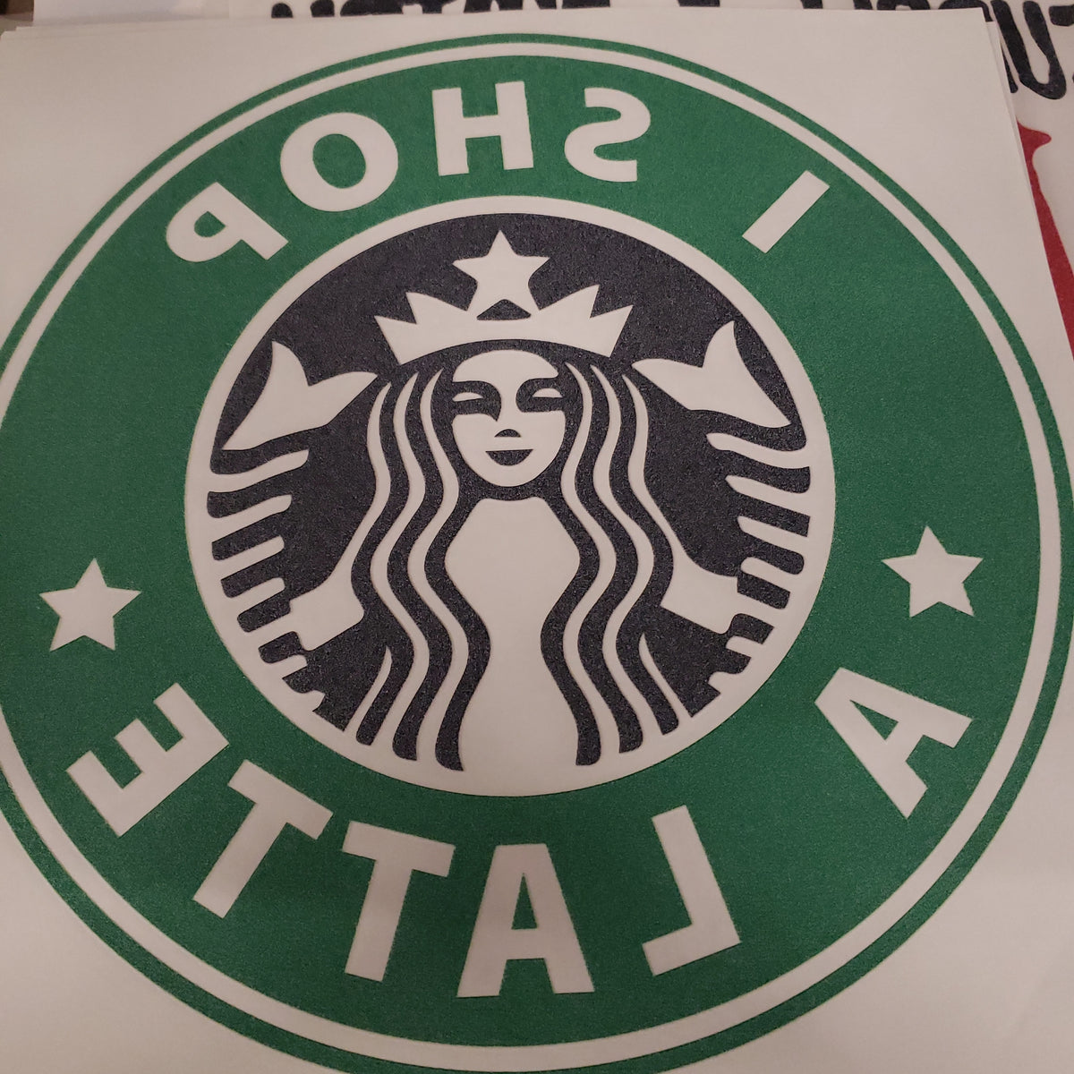 I shop a latte screen print – My Sublimation Superstore