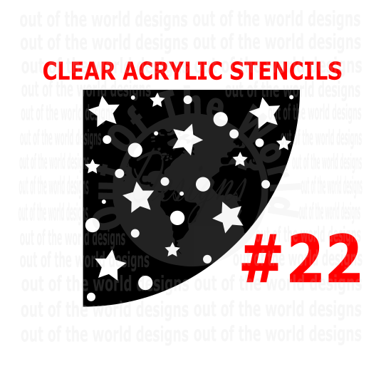 Clear Acrylic Stencils - Great for bleaching or painting – My ...