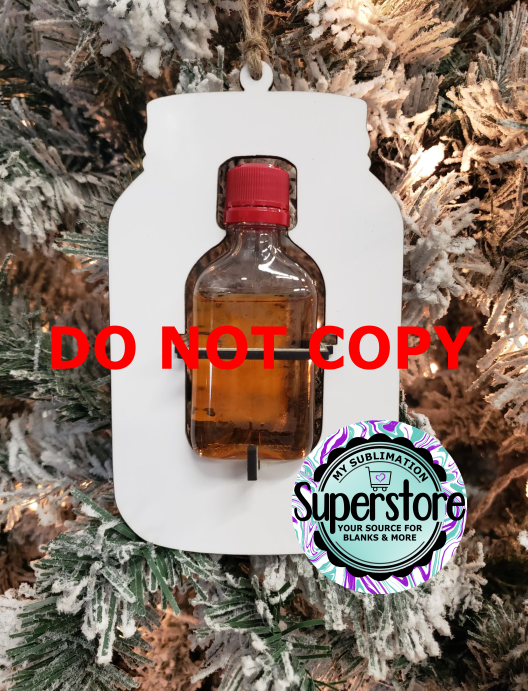 Mason jar (FIREBALL) ornament gift - Bulk pricing option available – My ...