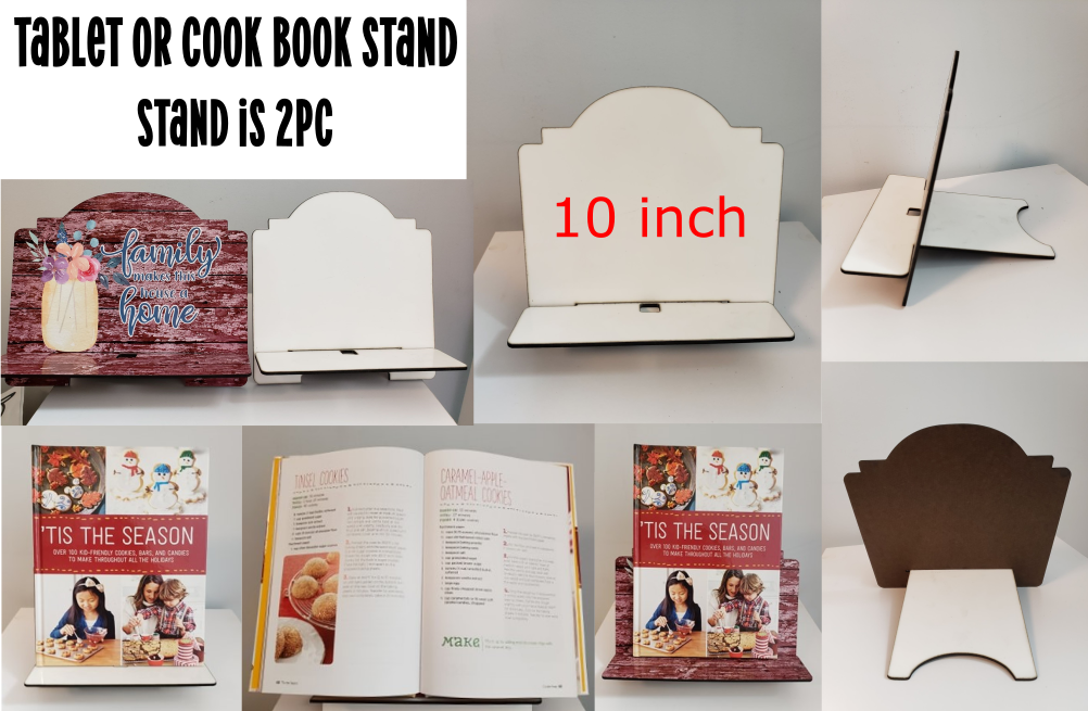 10 inch tablet or cookbook stand – My Sublimation Superstore
