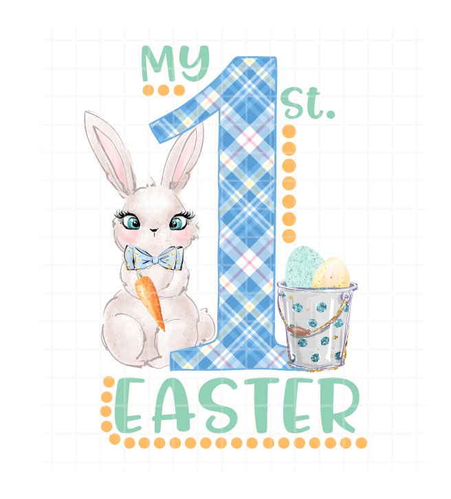 (Instant Print) Digital Download - My 1st Easter - Boy Version – My ...