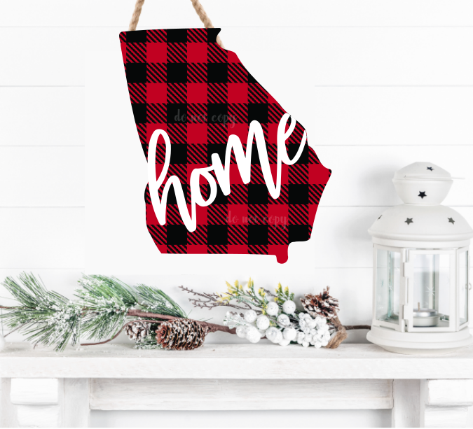 (Instant Print) Digital Download - Iowa Plaid State Design - Made for ...