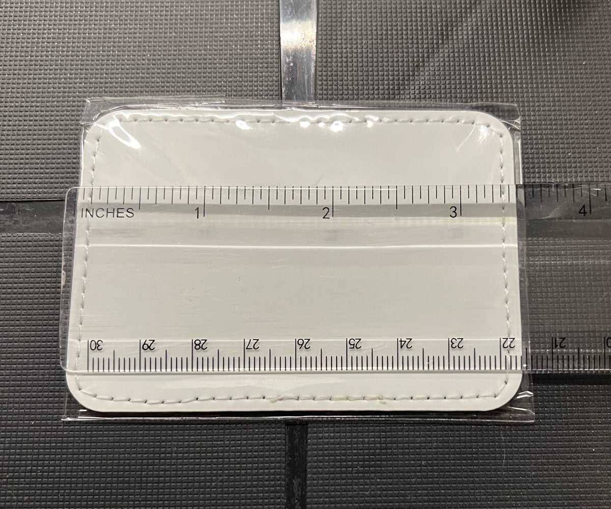 3.5 inch inch Faux leather - 10 Rectangle hat patches ( bundle price ...