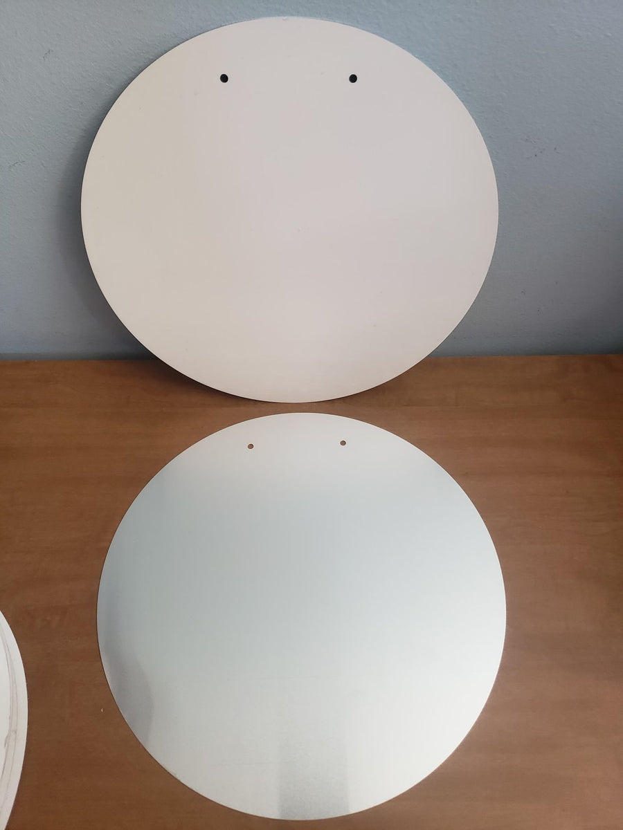 Aluminum round sign size 12x12 round - with holes – My Sublimation ...