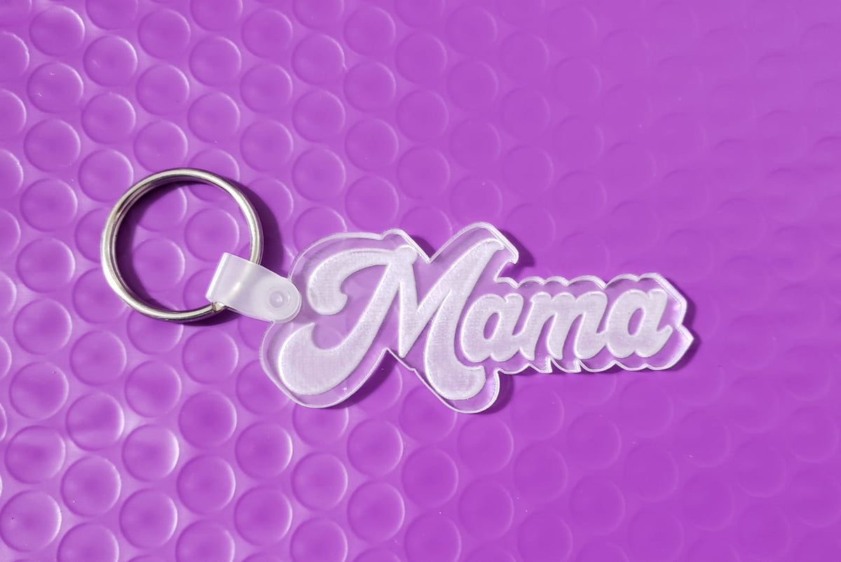 10 bundle - Mama Engraved Acrylic Keychain – My Sublimation Superstore