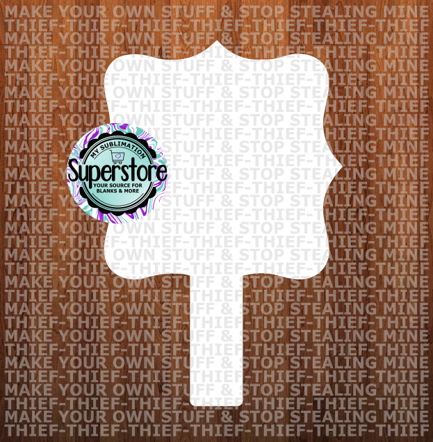 Paddle - Fan - Size 10.5 inch- Sublimation blank – My Sublimation ...