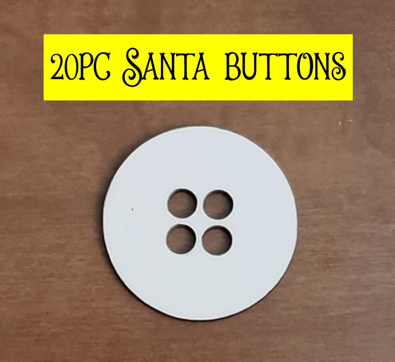 Santa buttons - 20pc bundle - 1.5 inch – My Sublimation Superstore