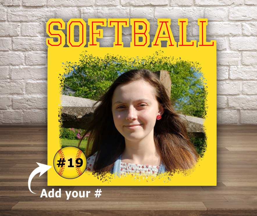 (Instant Print) Digital Download - Softball frame for our blanks – My ...