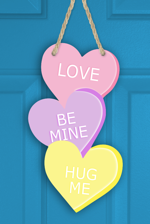 Digital Download - Trio heart pastel design - made for our blanks – My ...